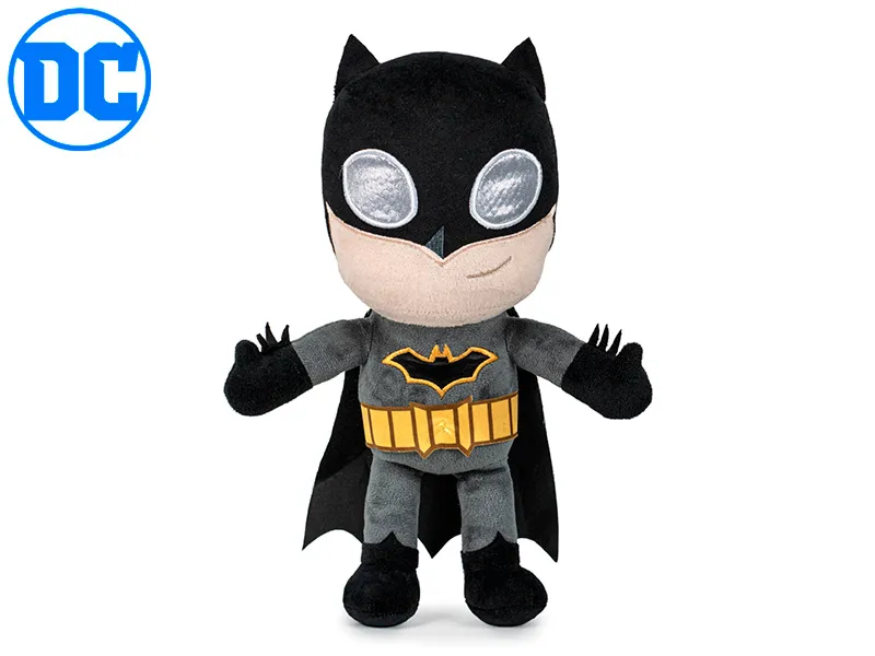 Mikro trading DC Batman - Action plyšový v plášti - 32 cm | Zuriel