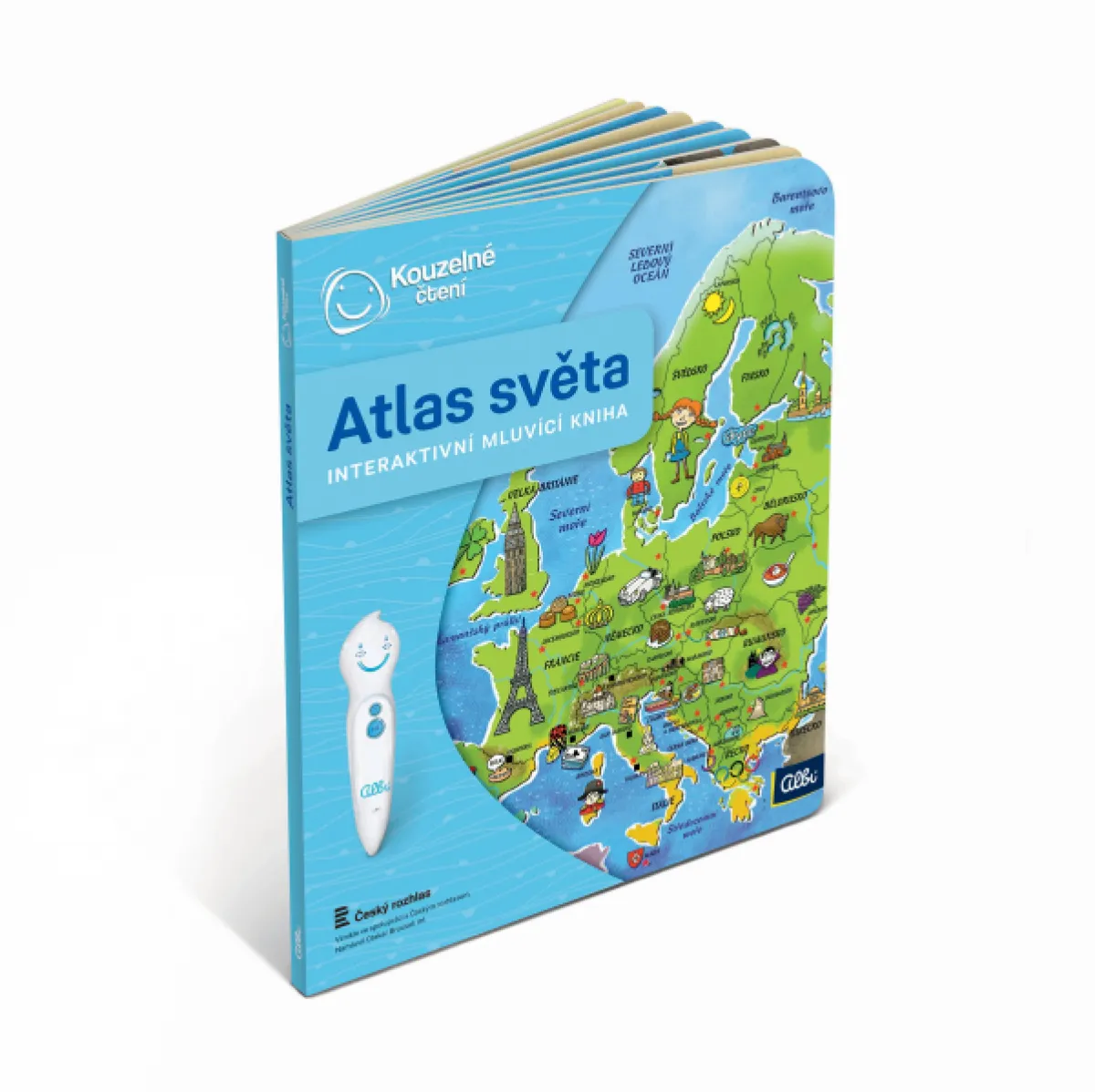 Albi Kouzelné čtení - Kniha Atlas světa | Zuriel