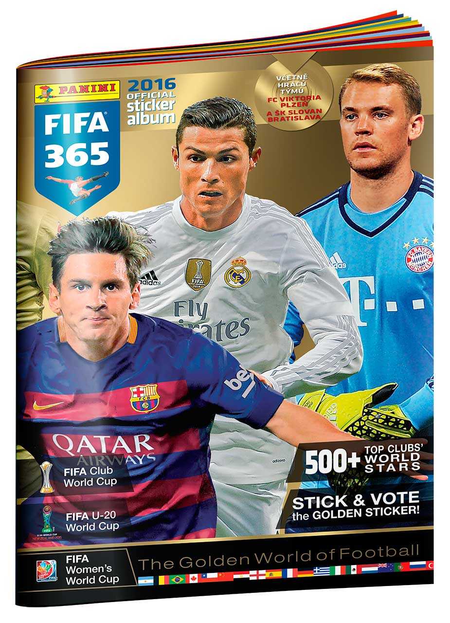 Panini FIFA 365 - album - Výprodej | Zuriel
