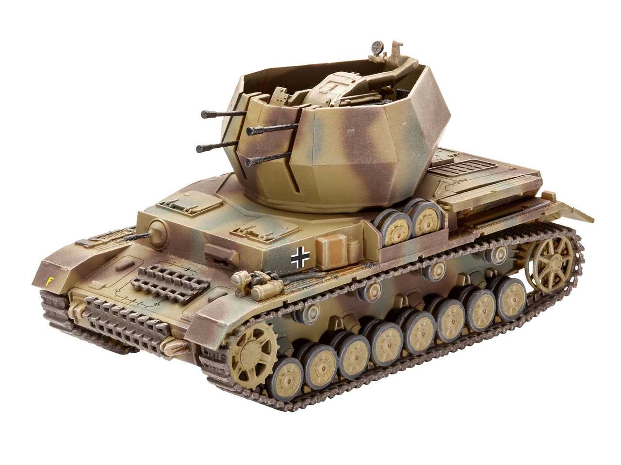 Revell Plastic ModelKit military - Flakpanzer IV Wirbelwind (2 cm Flak ...